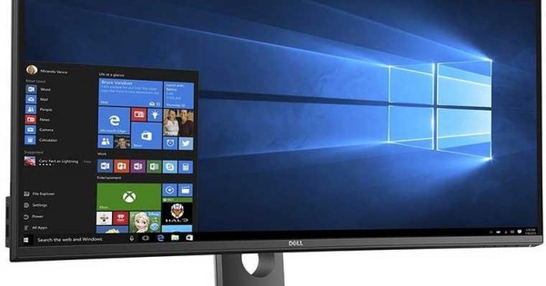 Monitor DELL UltraSharp U3417W LED 34 inch Curbat 4K IPS, 5ms, DP, HDMi ...