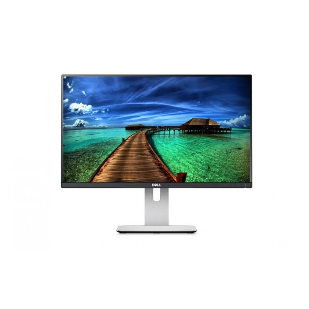 Monitor Dell U2414Hb 24 inch, Full HD, Wide, DP, HDMI, USB, Argintiu