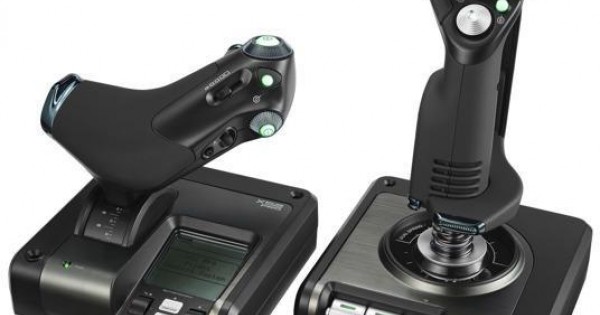Joystick si Throttle Logitech X52 Pro Hotas Saitek